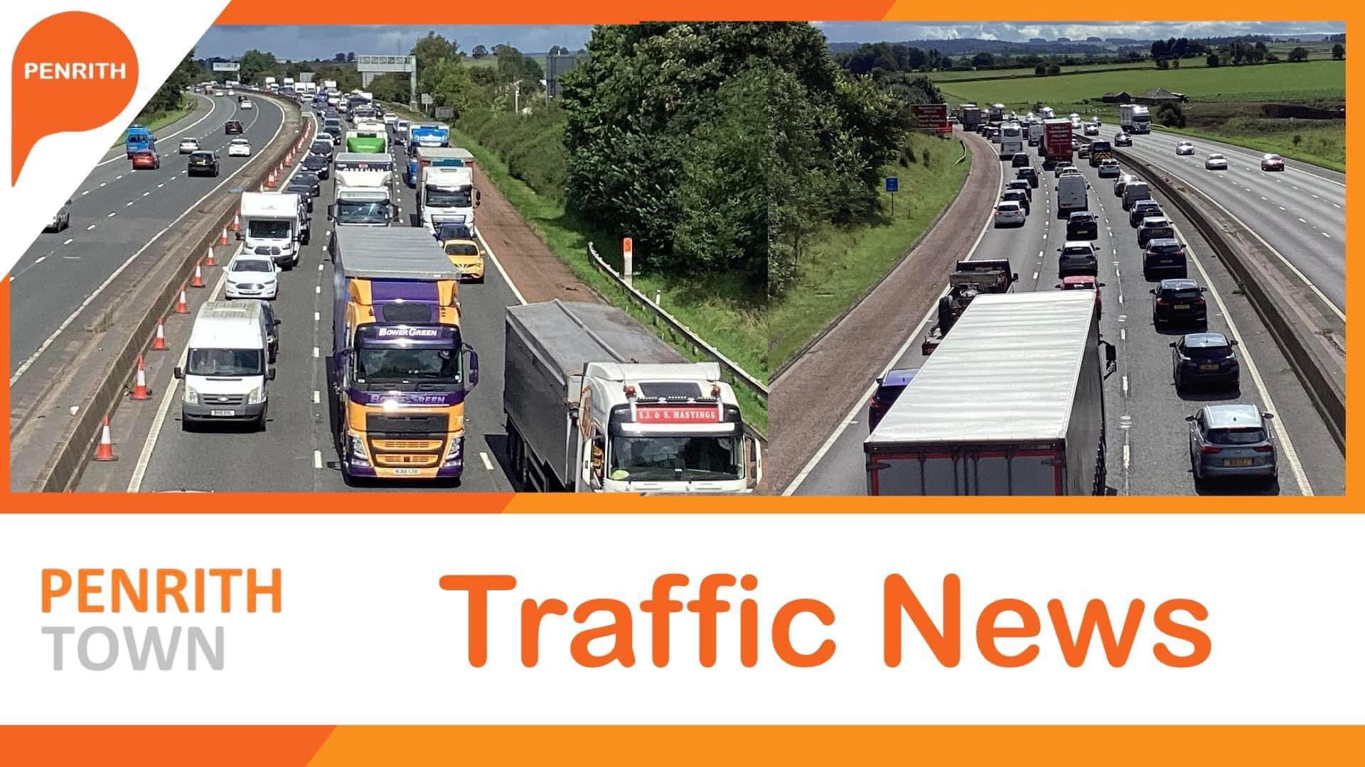 M6 and A66 gridlock around Penrith