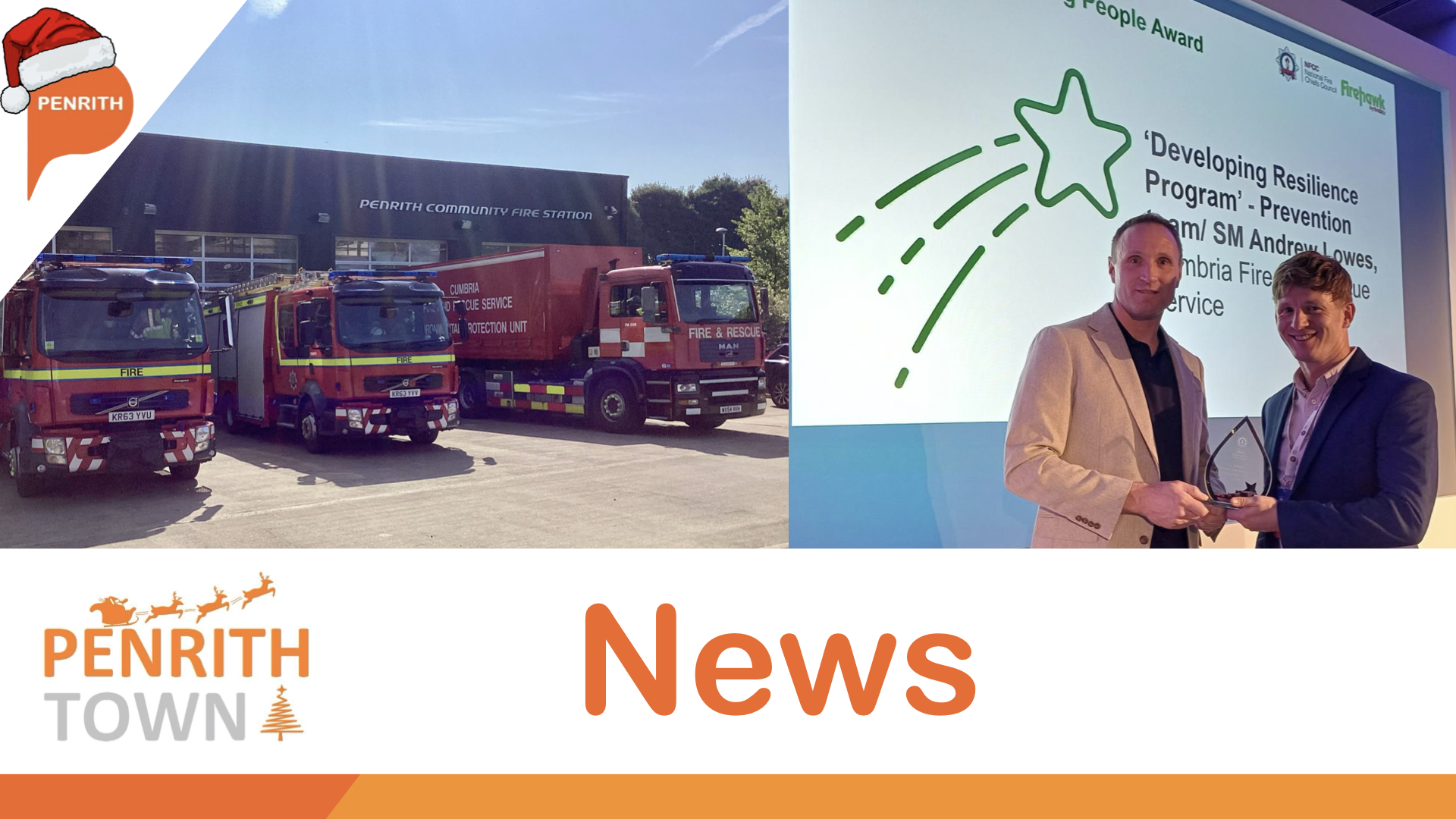 Cumbria Fire and Rescue Win National Award for its Developing ...