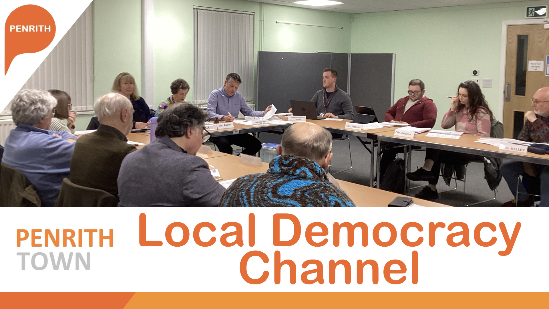 Watch Penrith Town Council Meeting - Monday 16th March 2026